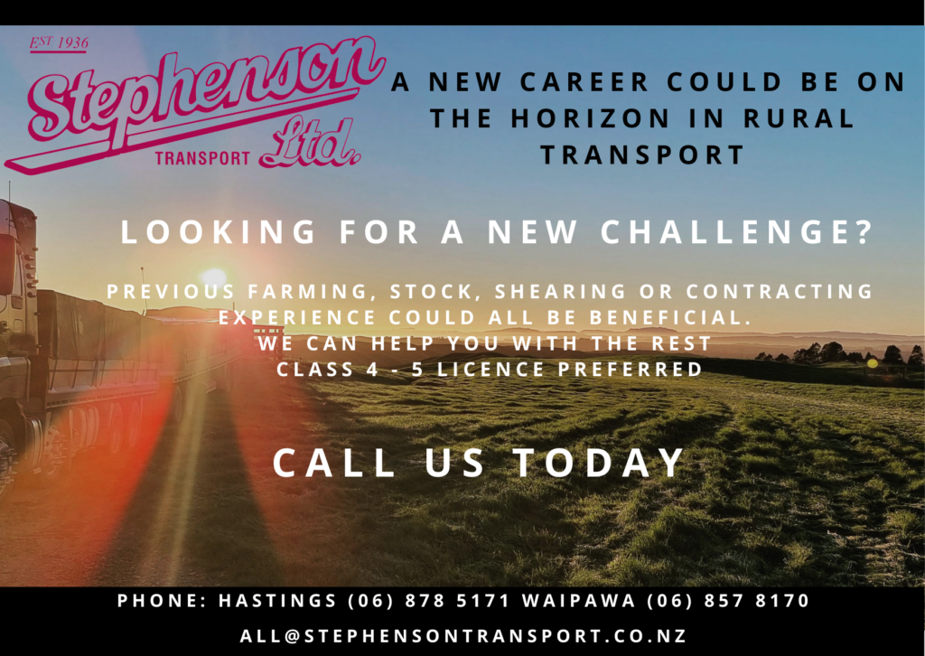 Come Work for Us - Stephenson Transport Limited