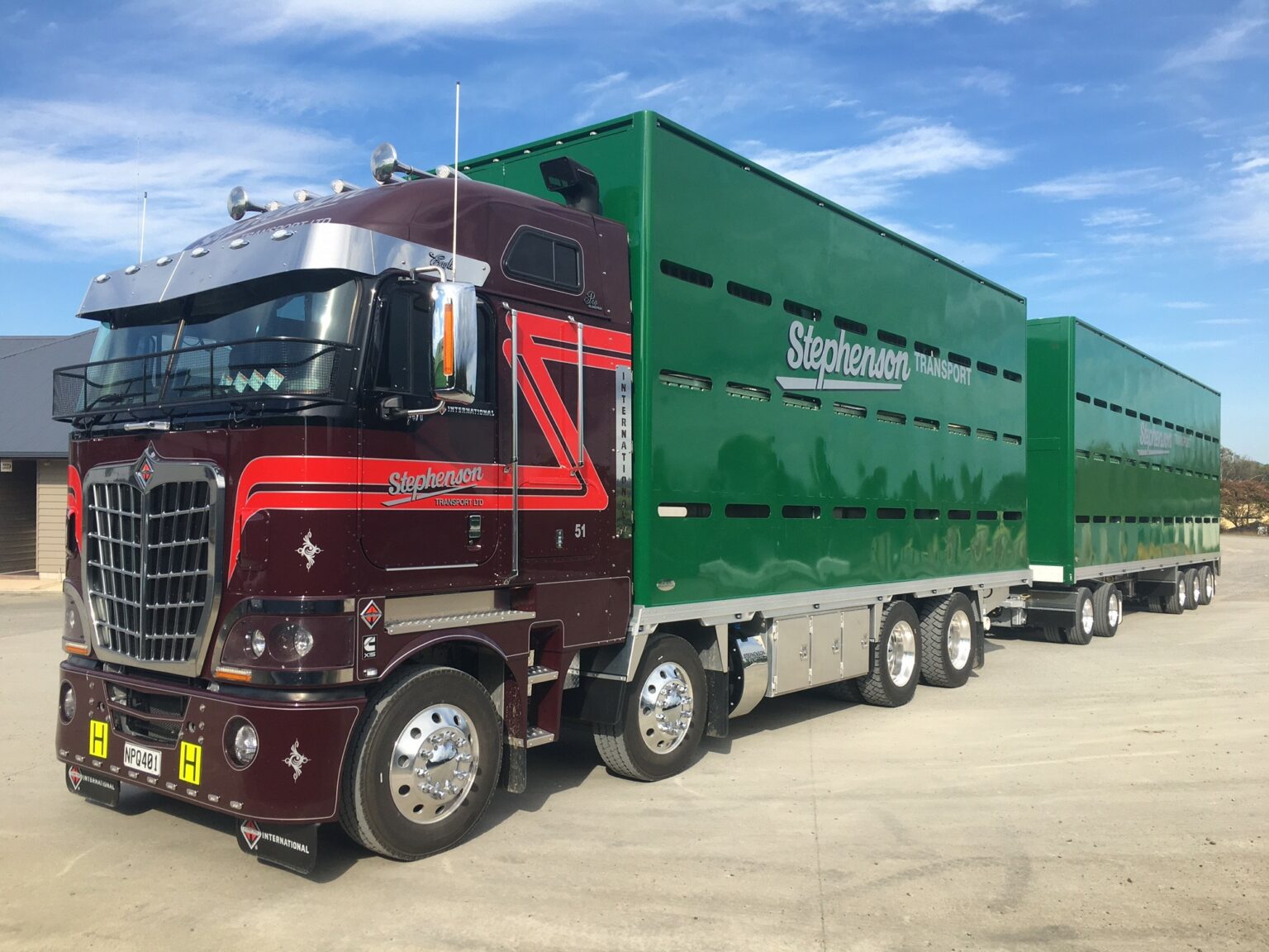 Livestock Cartage - Stephenson Transport Limited